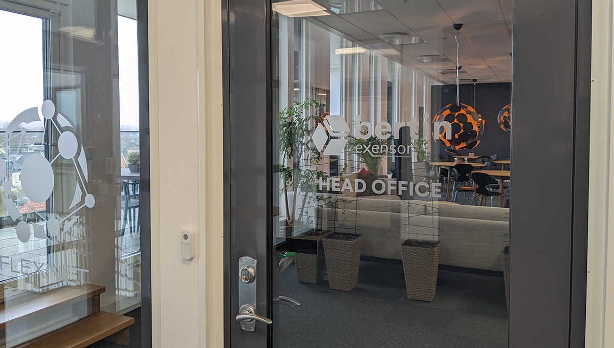 Exensor completes the branding of its offices in Lund - Bertin Exensor